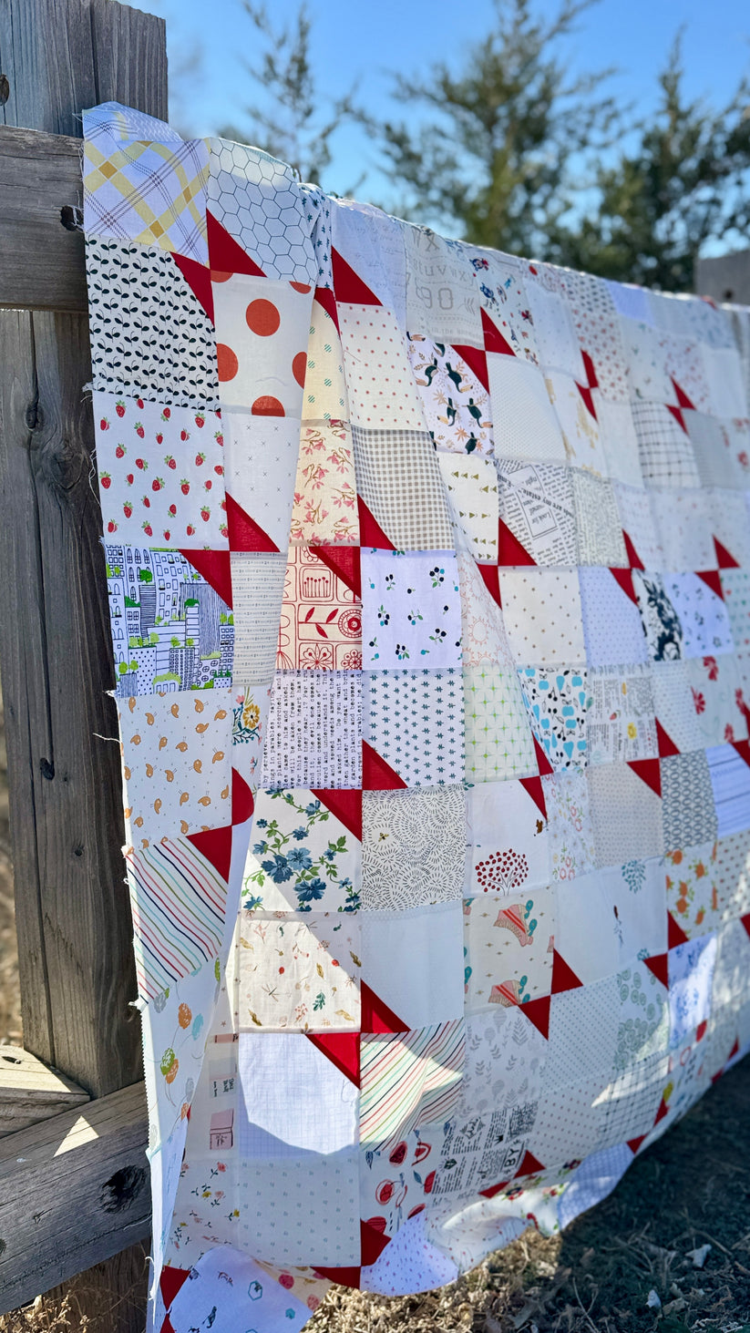 Flutter Quilt Pattern - PDF Automatic Download – Red Rainboots Handmade